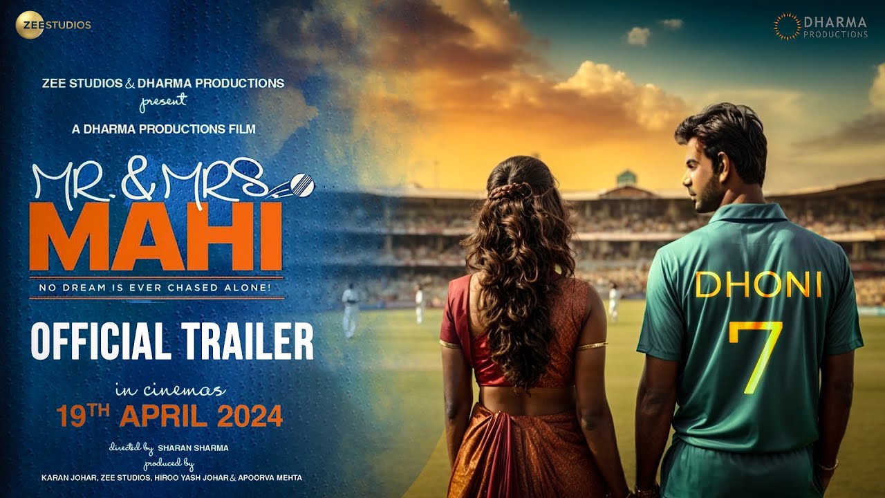 Mr & Mrs Mahi Movie Review - A Predictable Tale Of Love And Cricket Let Down By A Dubiously ...